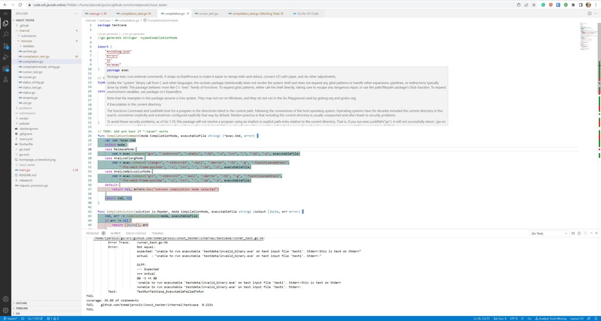 A web version of VSCode - Tomasz Jarosik Online